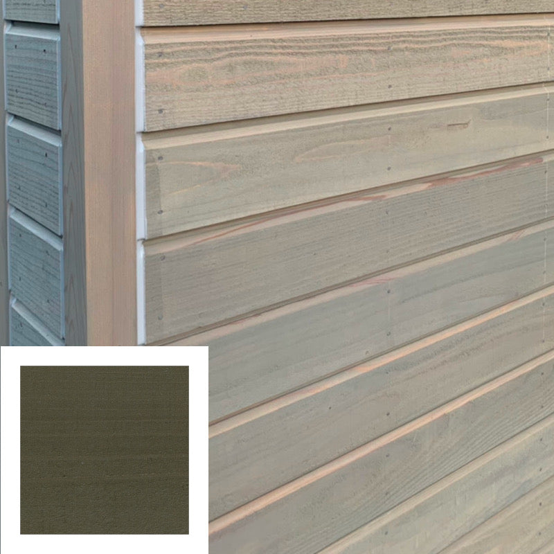 [Ow] "Border clapboard" exterior wall material, Japanese cedar, length ...